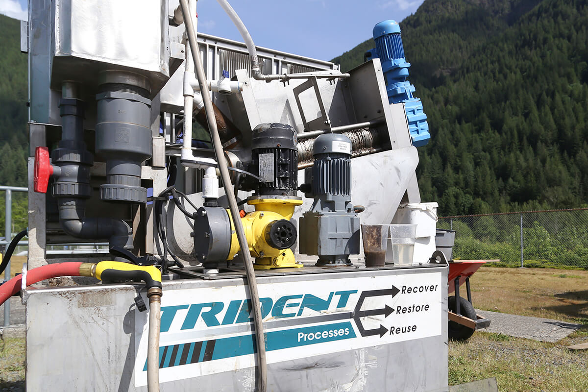 Small sludge press offers big benefits - Trident TNZ