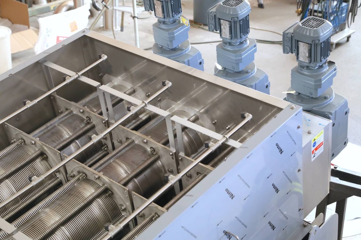 Sludge press with built-in redundancy - Trident TNZ